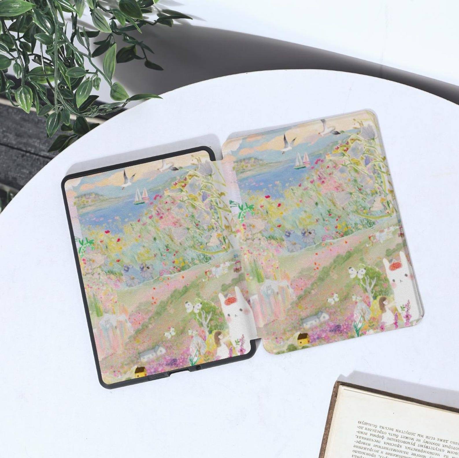Cartoon Field Rabbit Kindle Case for Paperwhite 1/2/3/4, Kindle 2019 ...