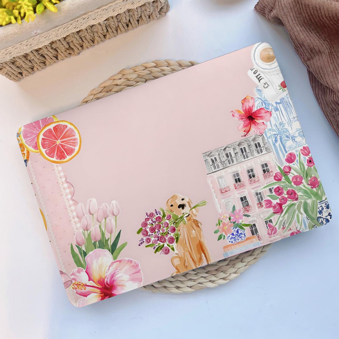 Cartoon Dog Cute Hard Laptop Case for MacBook Air 11 Air 13/15 M1/M2 ...