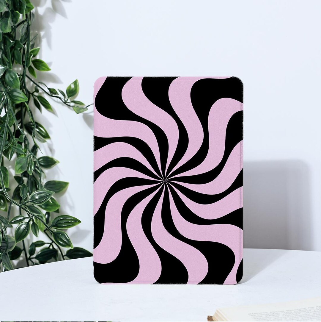 Purple Curved Lines Kobo/kindle Paperwhite 12th Case,paperwhite 11th 6. ...