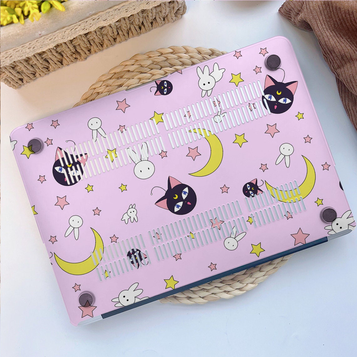 Cartoon Moon Cat Laptop Skins sold by Mature Elfie | SKU 4475510 ...