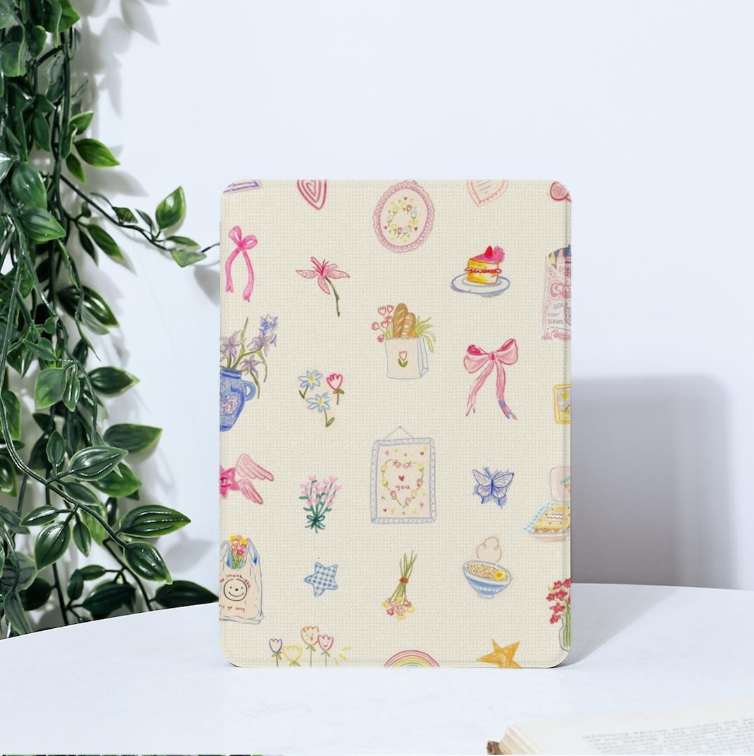 Cute Bow Cake Kindle Case for Paperwhite 1/2/3/4, Kindle 2019/2022 ...
