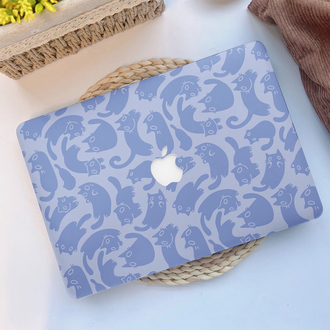 Cute Cats MacBook Case Purple Case for MacBook Air 2020 2022, MacBook ...
