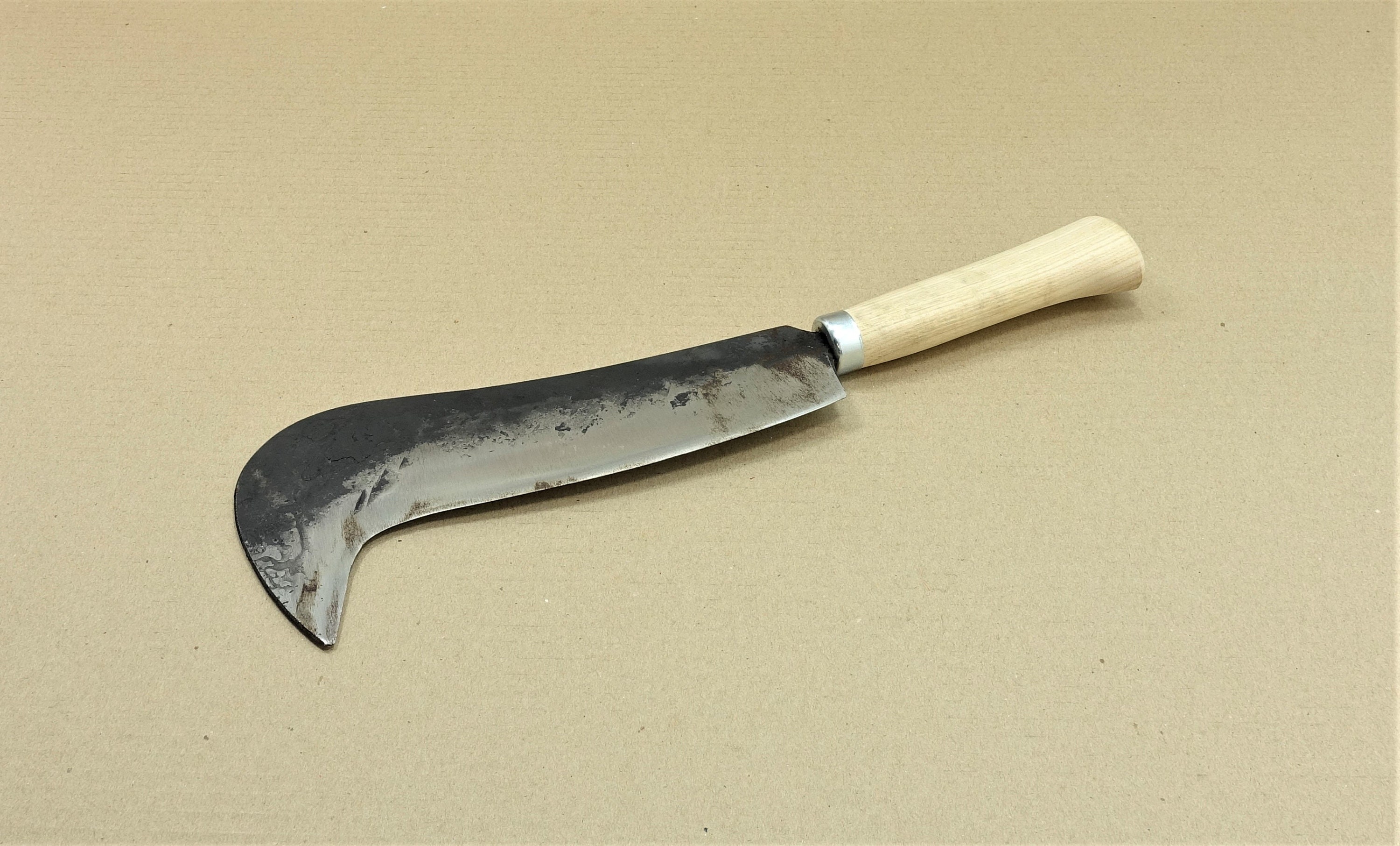Billhook Brush Axe Hatchet Hook Slasher Pruning Copicing Scythe Forged ...