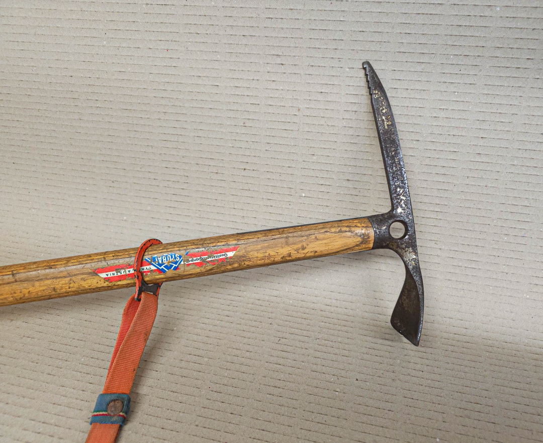 Rare Unusual Walking Stick Pickle Axe Ice Axe Eispickel STUBAI - Etsy