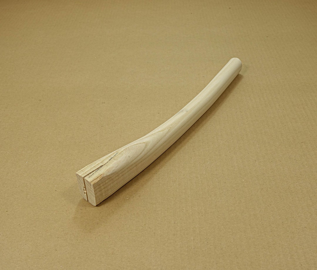 15,7" Single Bit Hickory Axe Handle Square / Flat Eye Style - Etsy