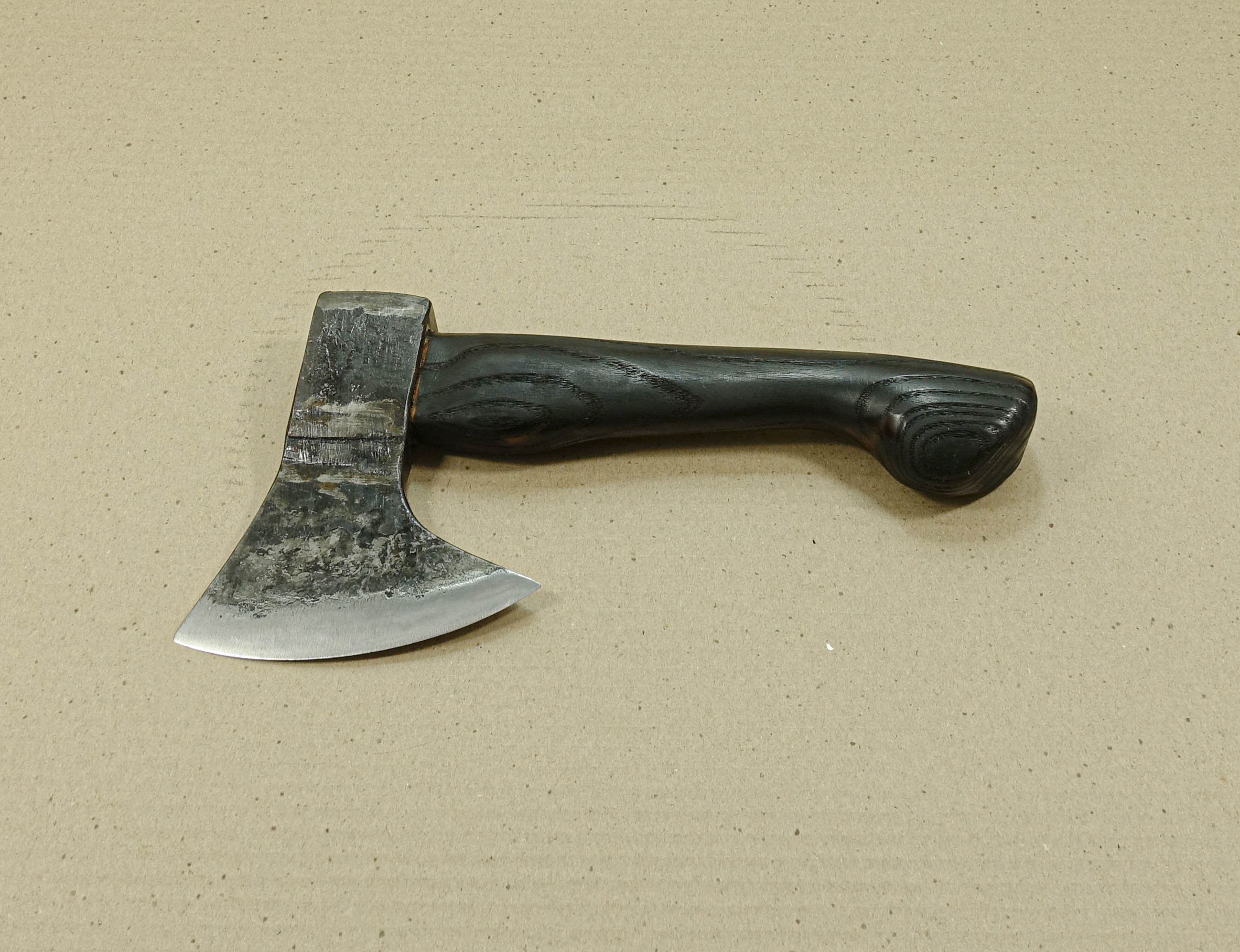 1,82 Lbs Hand Forged Hewing Axe With Sign - Etsy