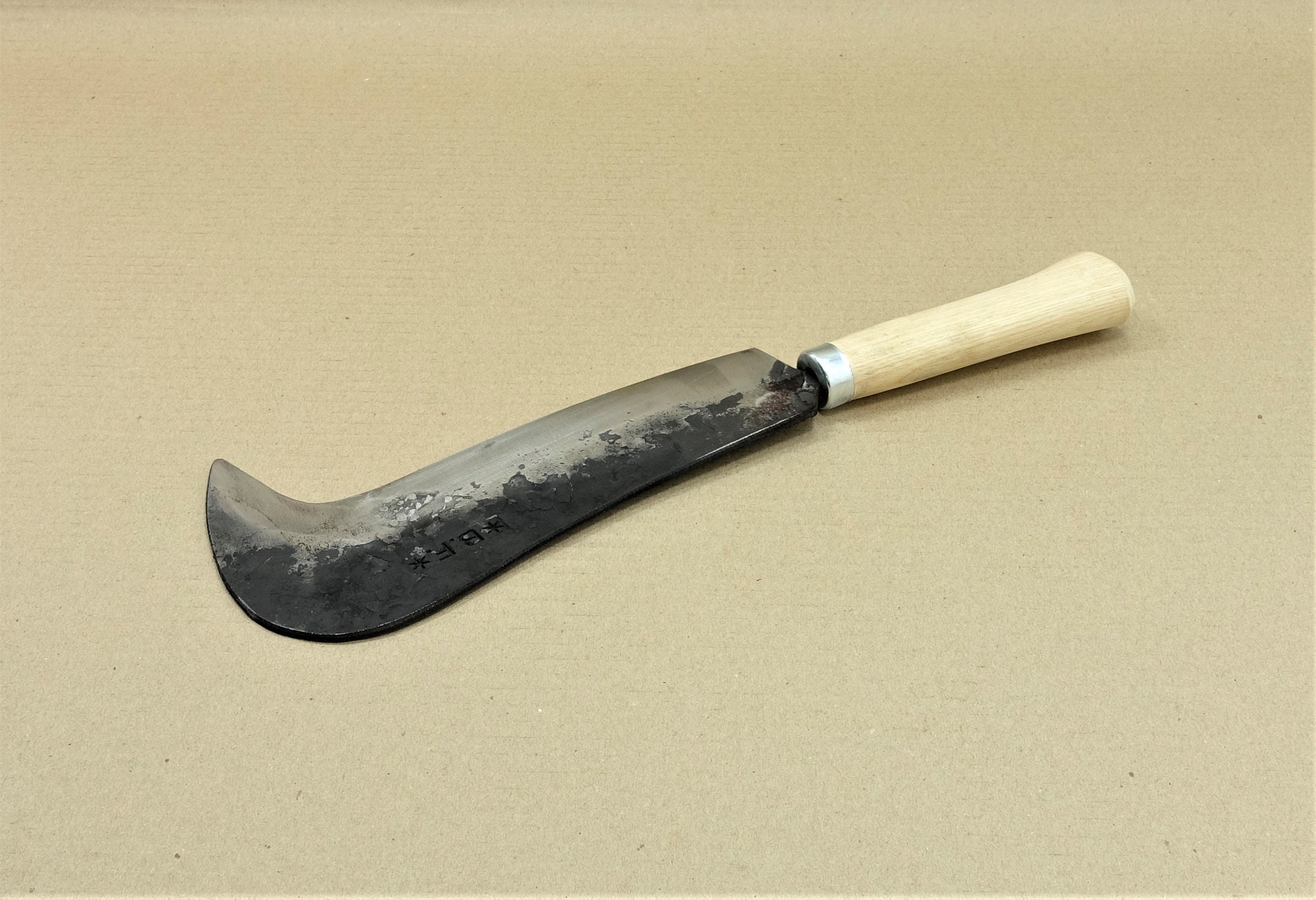 Billhook Brush Axe Hatchet Hook Slasher Pruning Copicing Scythe Forged ...