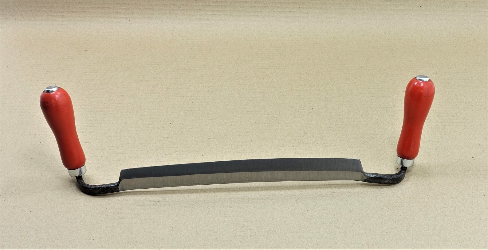 Wood Draw Shave Woodworking Knife Draw Knife 11" Hand Wrought Forged - Etsy