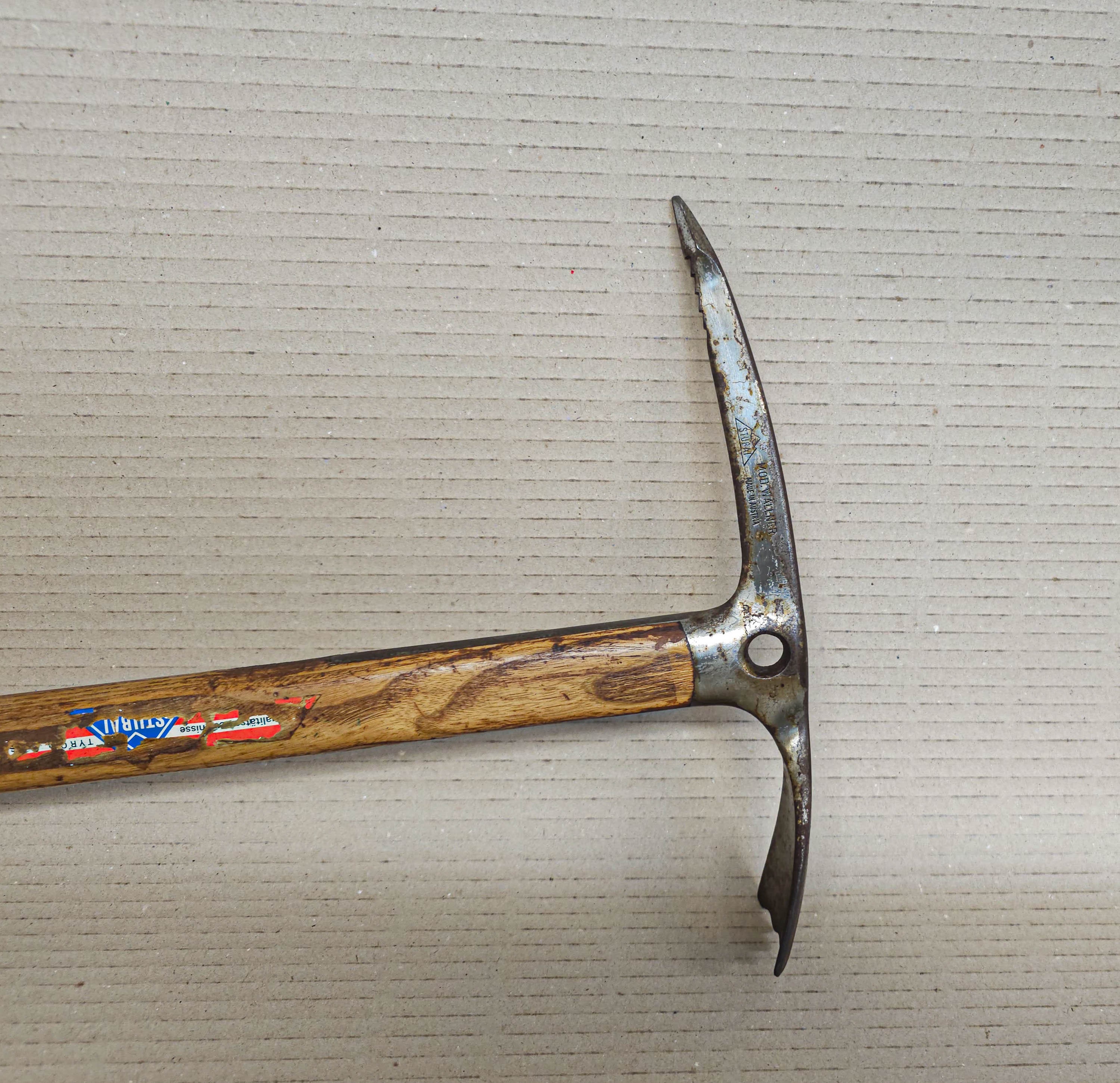 Rare Unusual Walking Stick Pickle Axe Ice Axe Eispickel STUBAI - Etsy