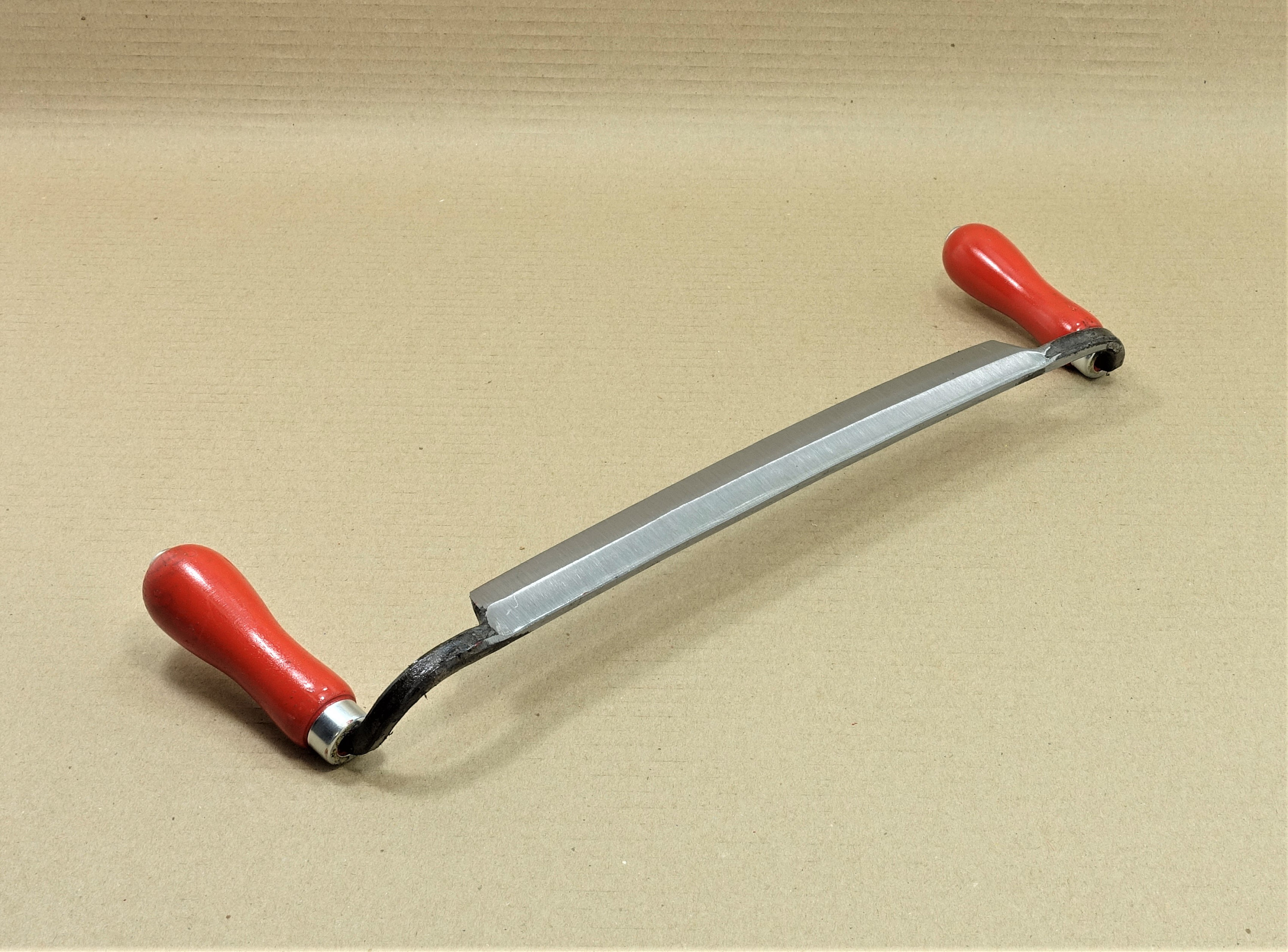 Wood Draw Shave Woodworking Knife Draw Knife 11 Hand Wrought Forged - Etsy