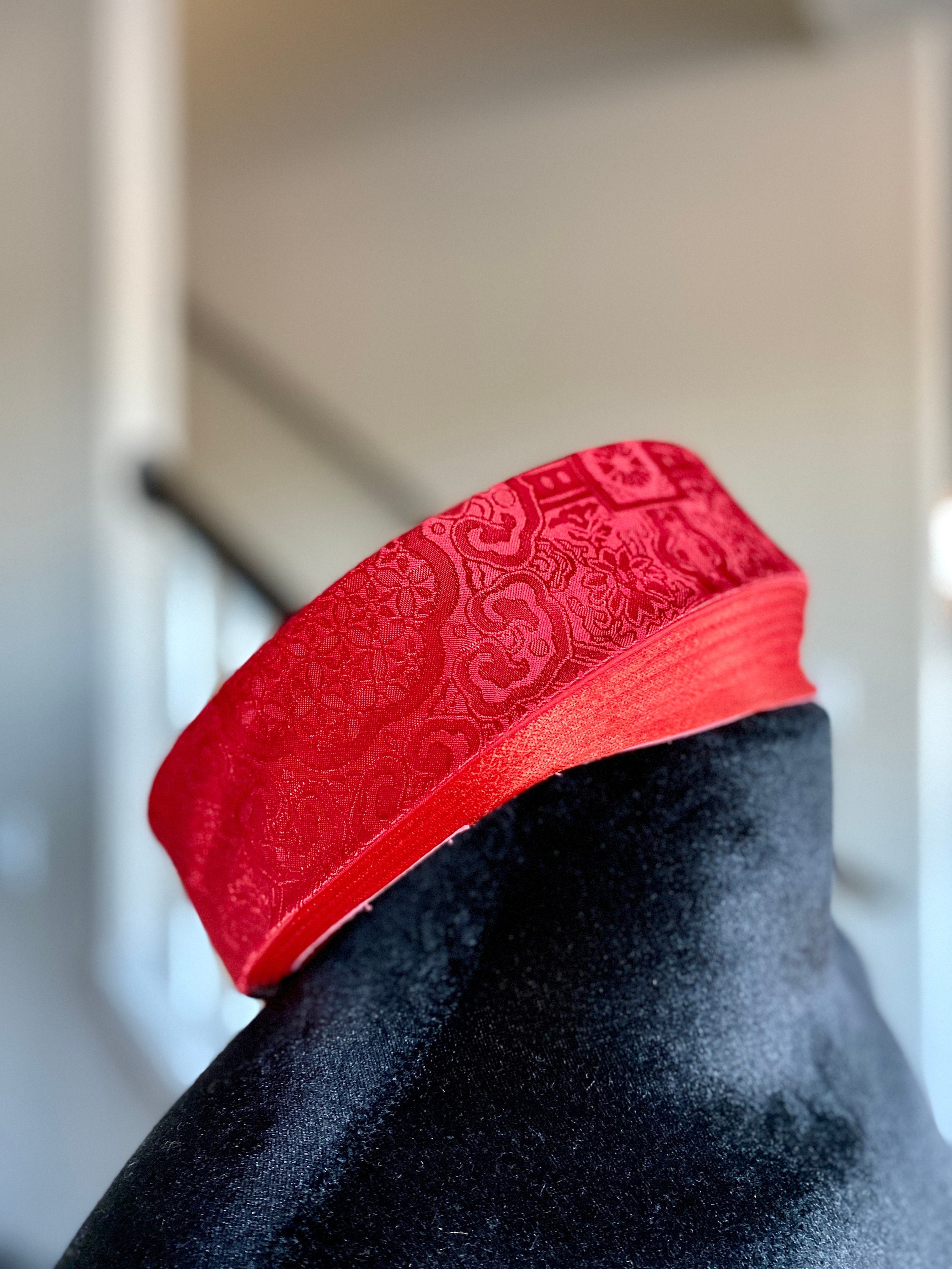 Headpiece for Vietnamese Mens Ao Dai in Assorted Colors - Red, Blue ...