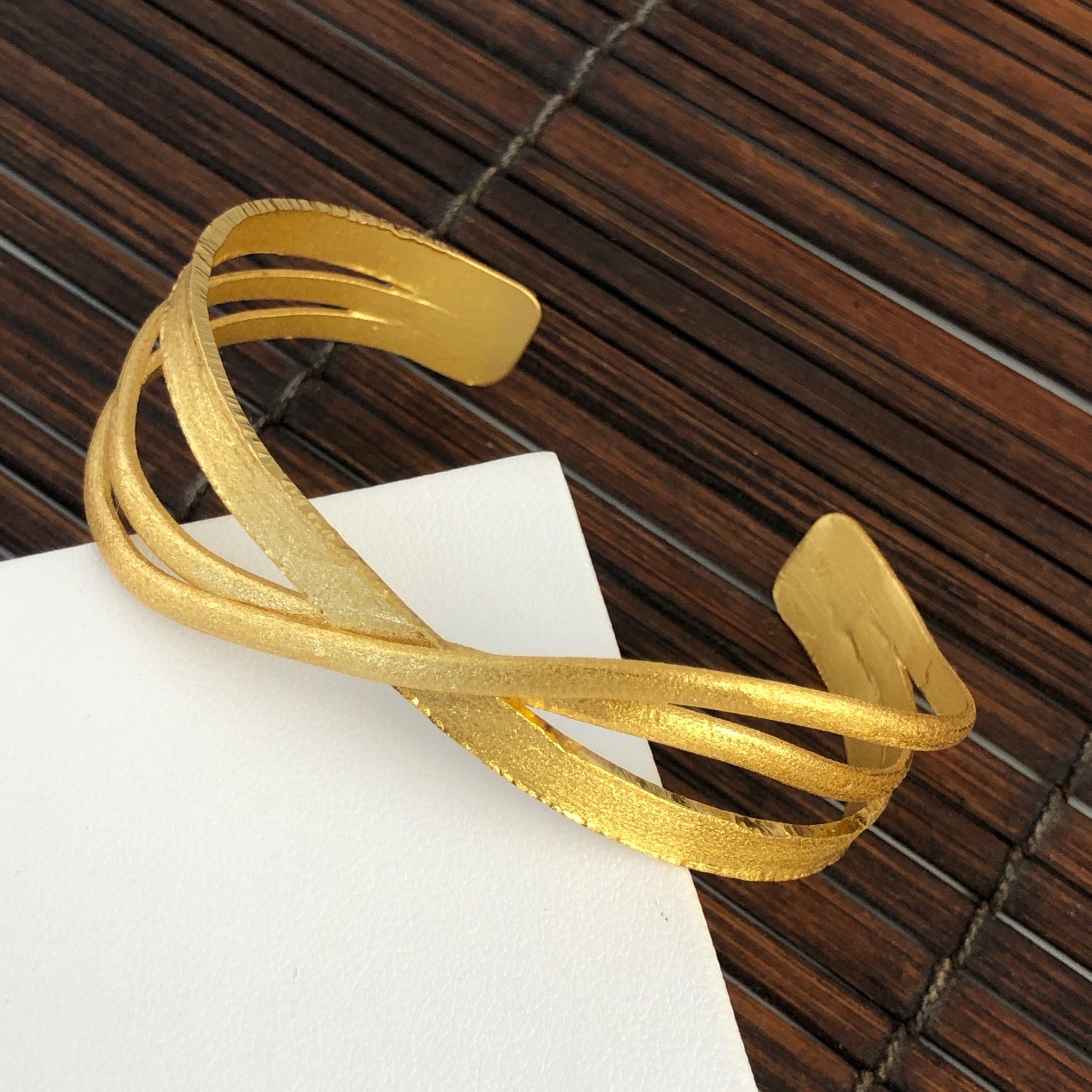 Designer Bangle Top Goldsmith Handcraft, Unusual Gift Idea for Wedding ...