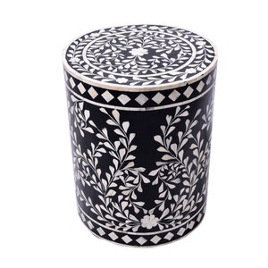 Bone Inlay Floral Pattern Bone Inlay - Etsy