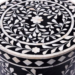 Bone Inlay Floral Pattern Bone Inlay - Etsy