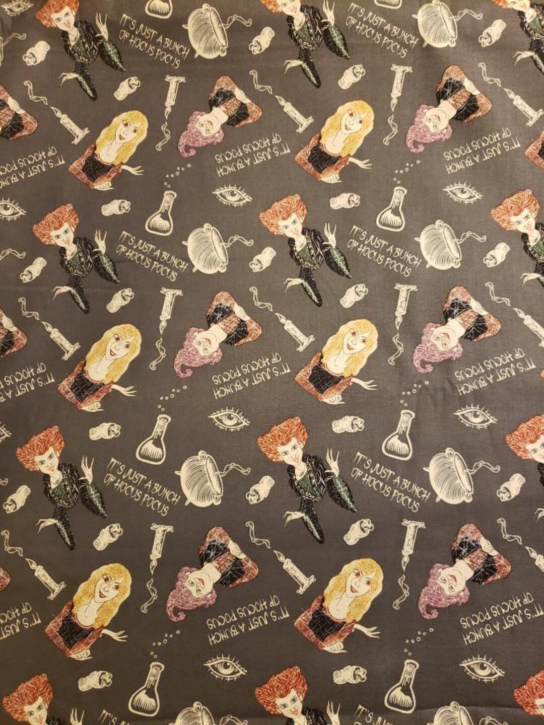 Hocus Pocus 100% Cotton Fabric Fat Quarter - Half Yard - Full Yard - Etsy