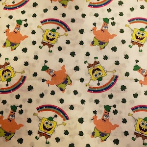 Spongebob Squarepants St Patrick's Day - Etsy