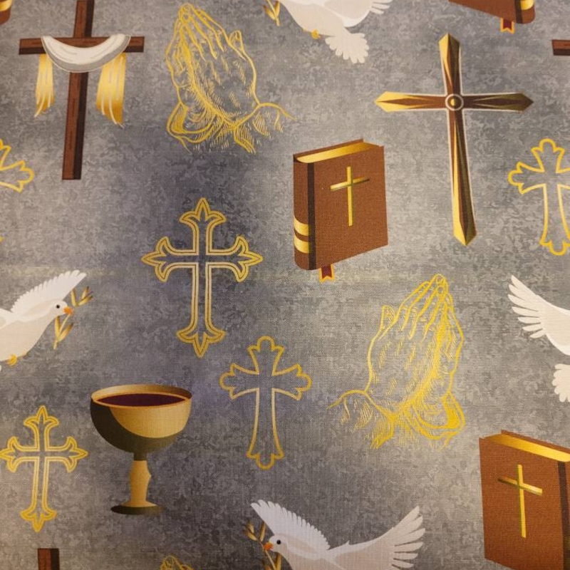 Christian Fabric by the Yard - Etsy
