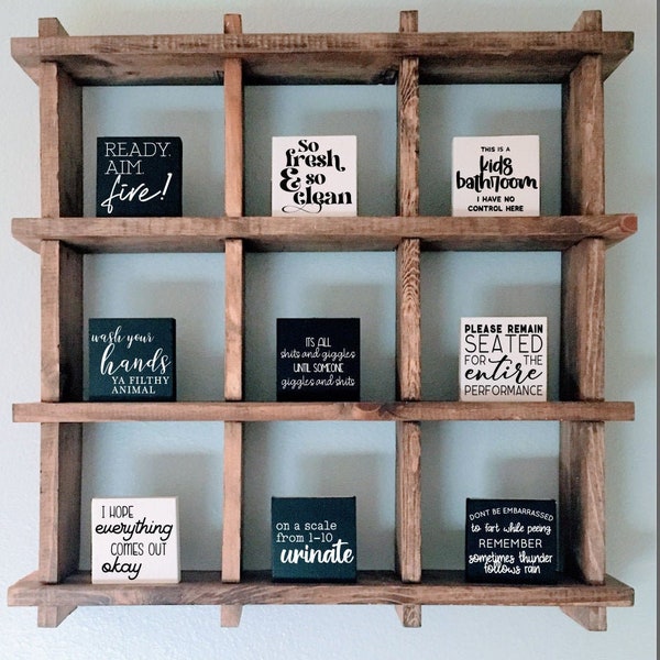 Small Bathroom Signs - Etsy