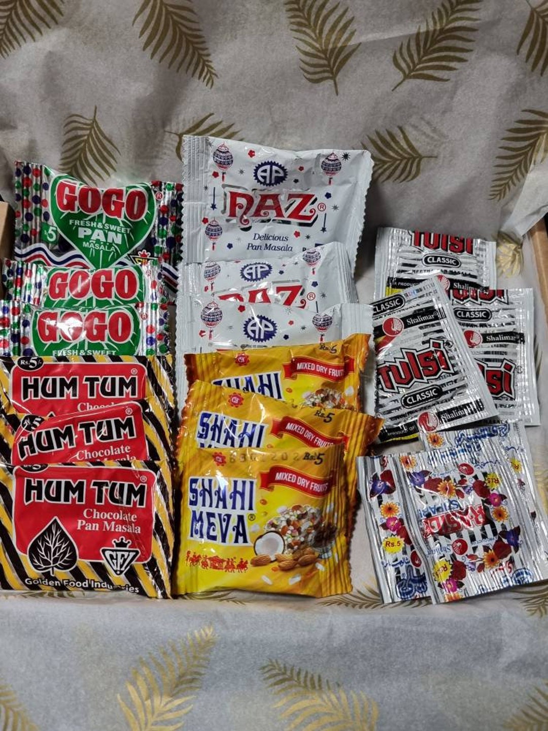 Pakistani Sweets Letterbox Gift Set Paan Masala Supari - Etsy