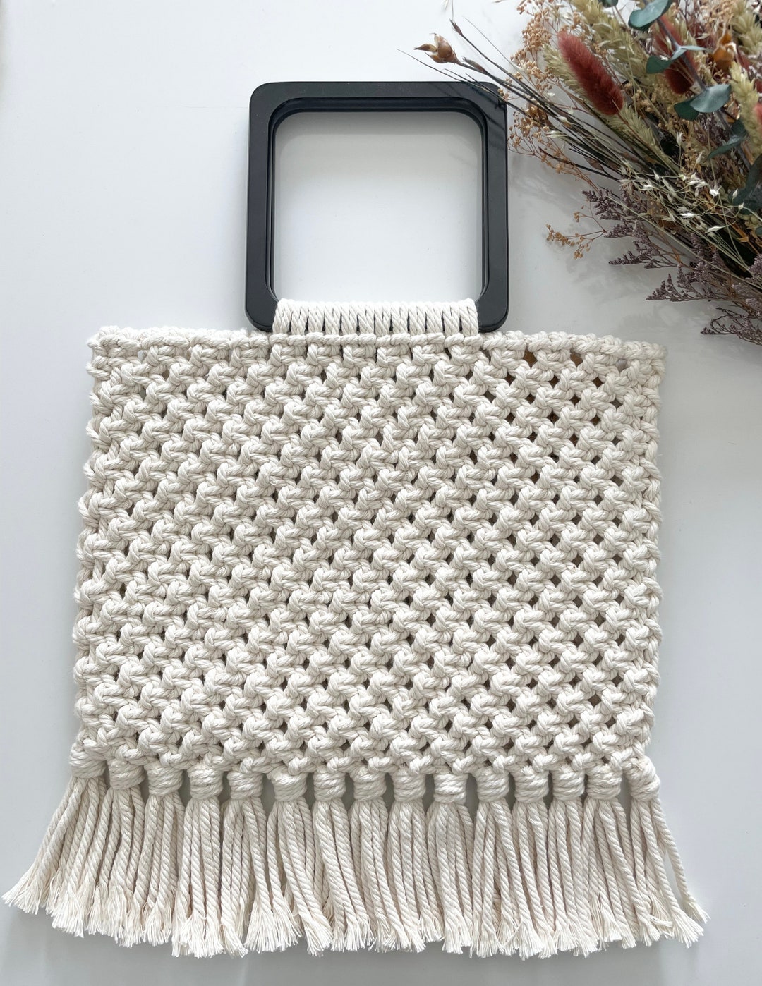 Macrame Bag, Macrame Handbag, Handmade Bag, Handmade Handbag, Boho ...