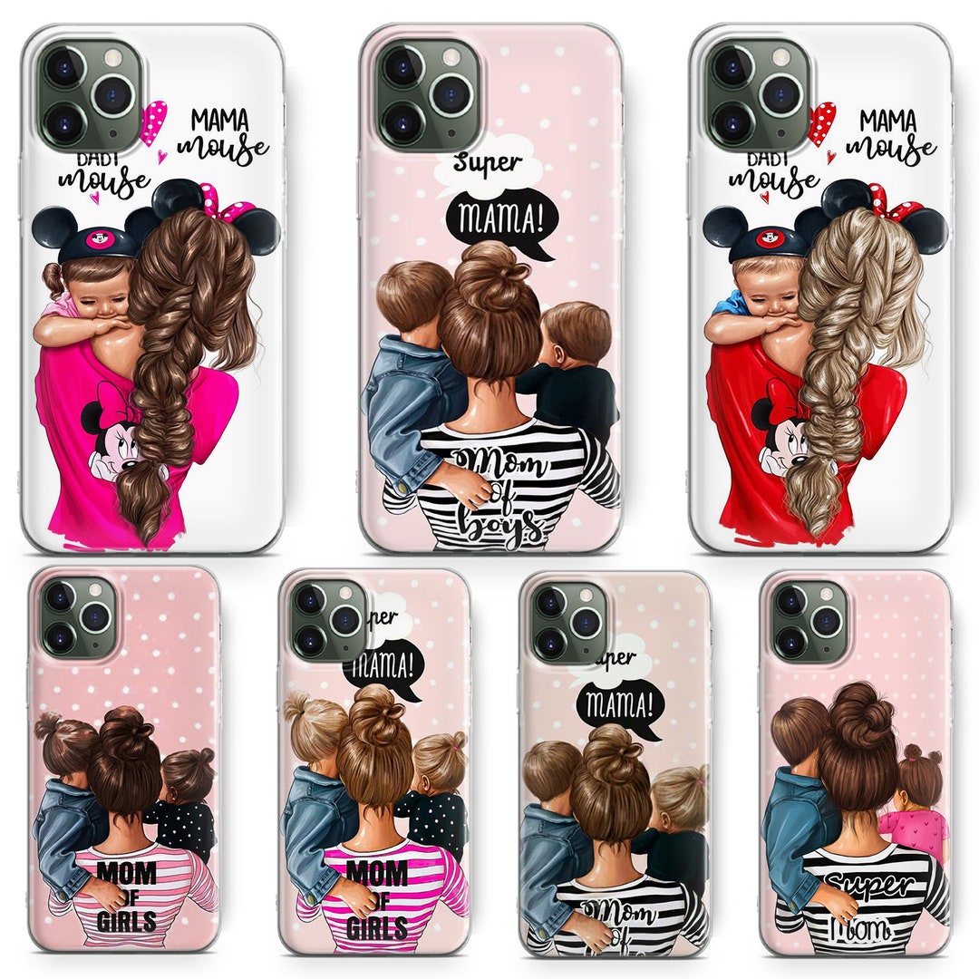 Super Mother Mama Phone Case for iPhone 15 14 13 12 11 X XS XR - Etsy