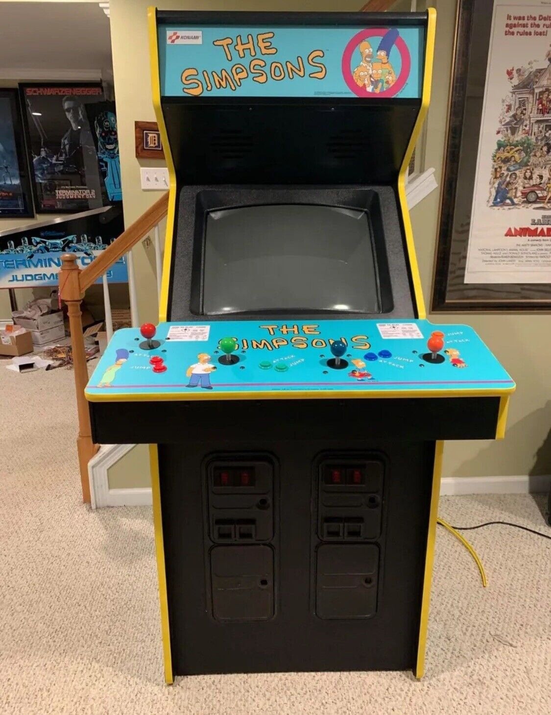 TMNT/ Simpsons Arcade Control "box Only" - Etsy