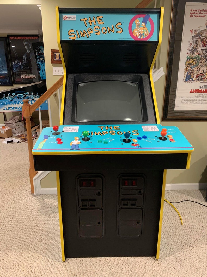 Tmnt/simpsons/sunset Riders Control Panel CNC - Etsy