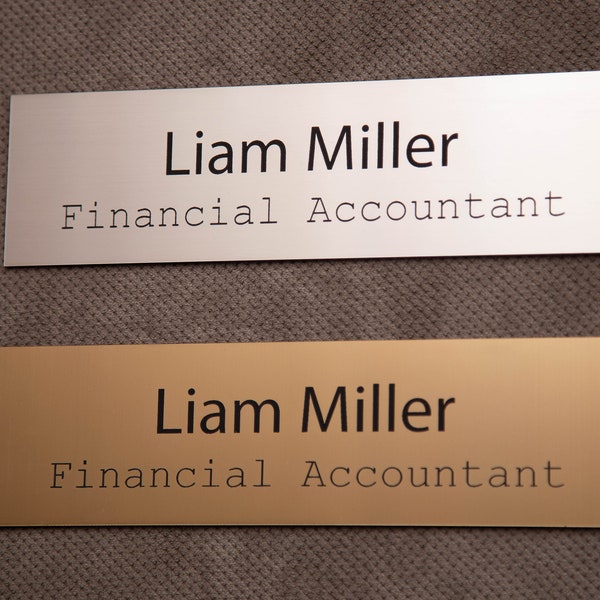 Engraved Metal Sign - Etsy