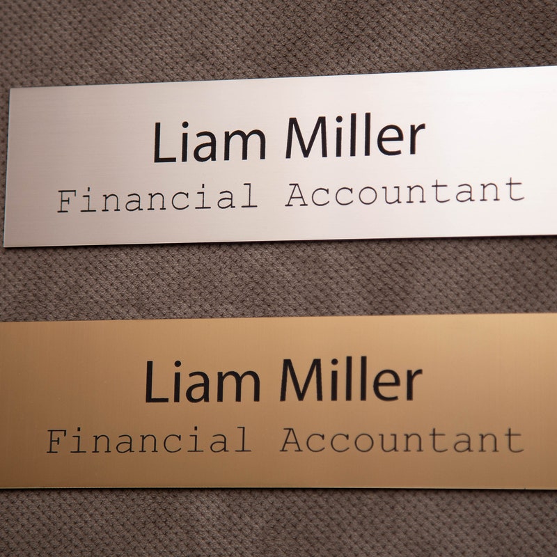 Engraved Metal Sign - Etsy