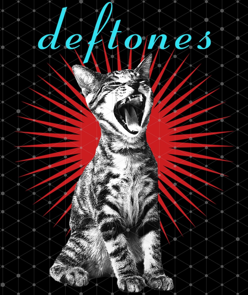 4 File Deftones Cat Png Deftones Around the Fur Deftones - Etsy