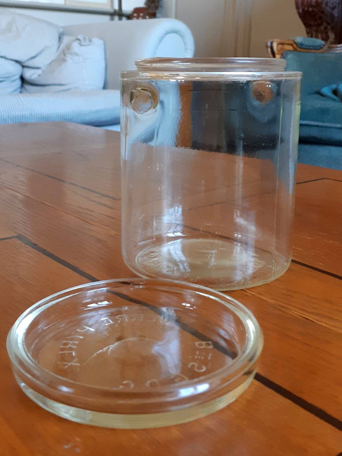 Pyrex canned jar vintage French | Etsy