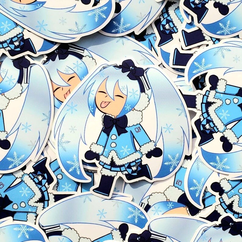 Hatsune Miku Snow Chibi