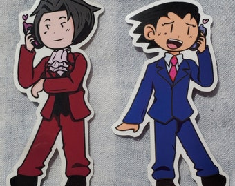 Ace Attorney Stickers - Etsy