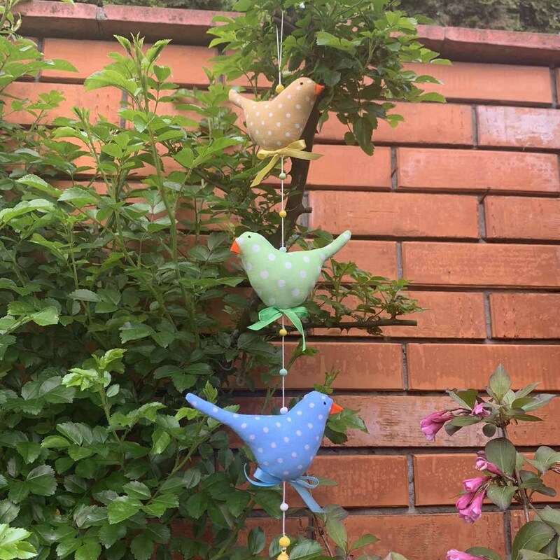 Tilda Bird Fabric - Etsy