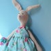 Rabbits in Removable Clothes_tilda Rabbit Toy_hare Plushie_mum - Etsy