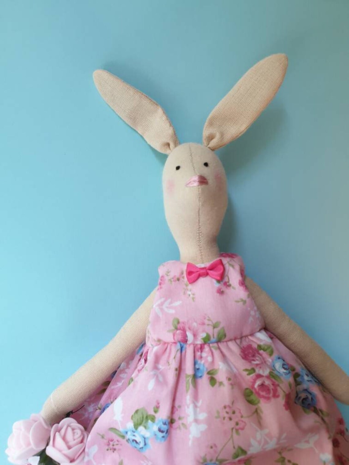 Rabbits in Removable Clothes_tilda Rabbit Toy_hare Plushie_mum Daughter ...