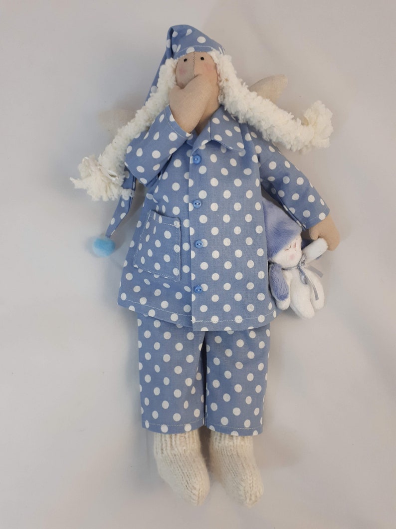 Sleepy Angel Toy_interior Angel_linen Toy Friend_cute Doll_soft Toy_eco ...