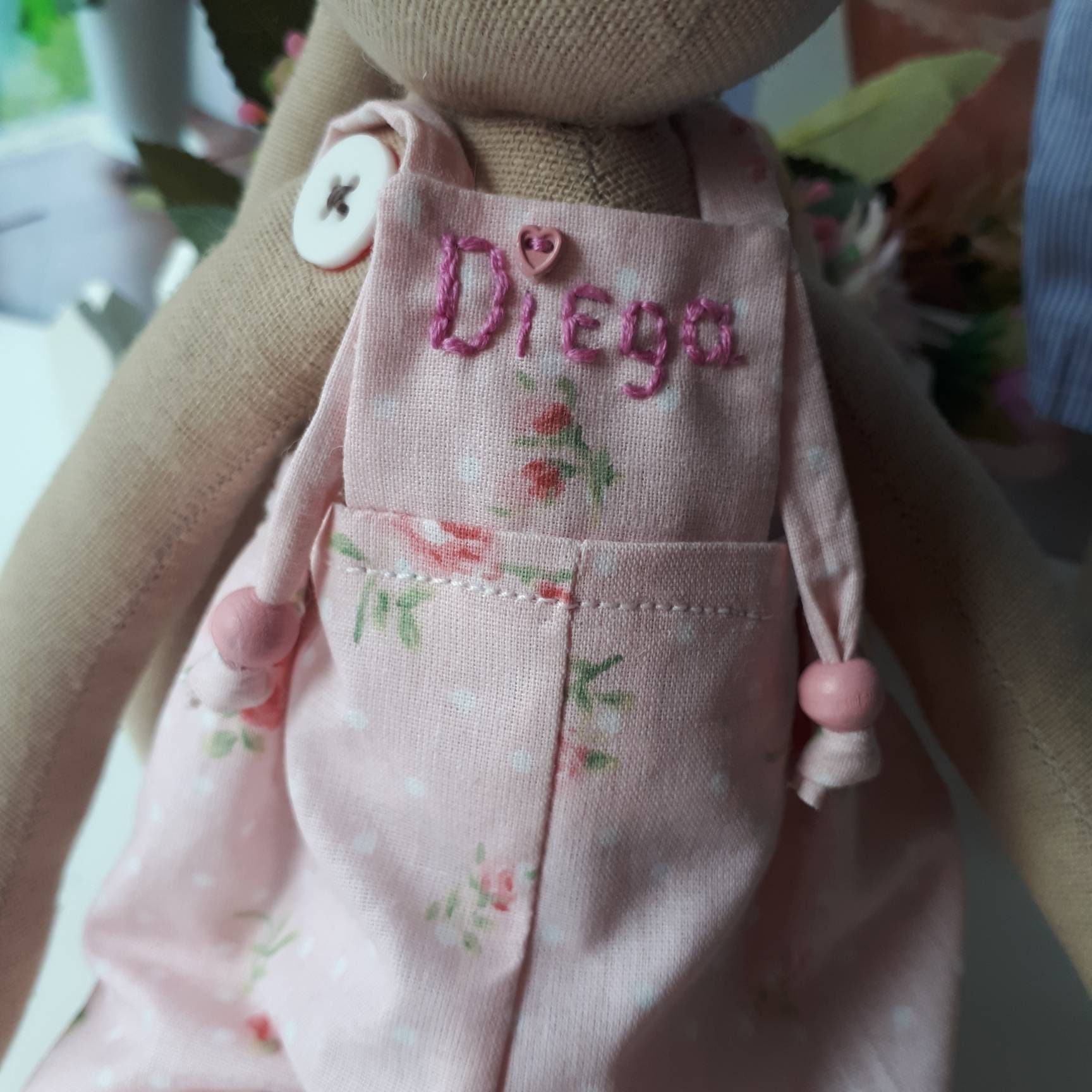 Tilda Cats With Names on Overalls_cotton Cats_tilda Doll_eco - Etsy ...
