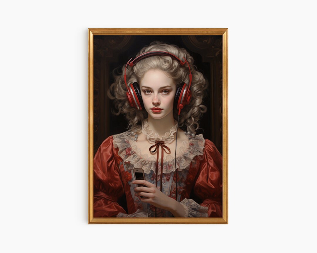 Printable Renaissance Girl Renaissance Poster Classic Art Print Digital ...