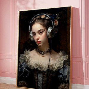 Printable Renaissance Girl Renaissance Poster Classic Art Print Digital ...