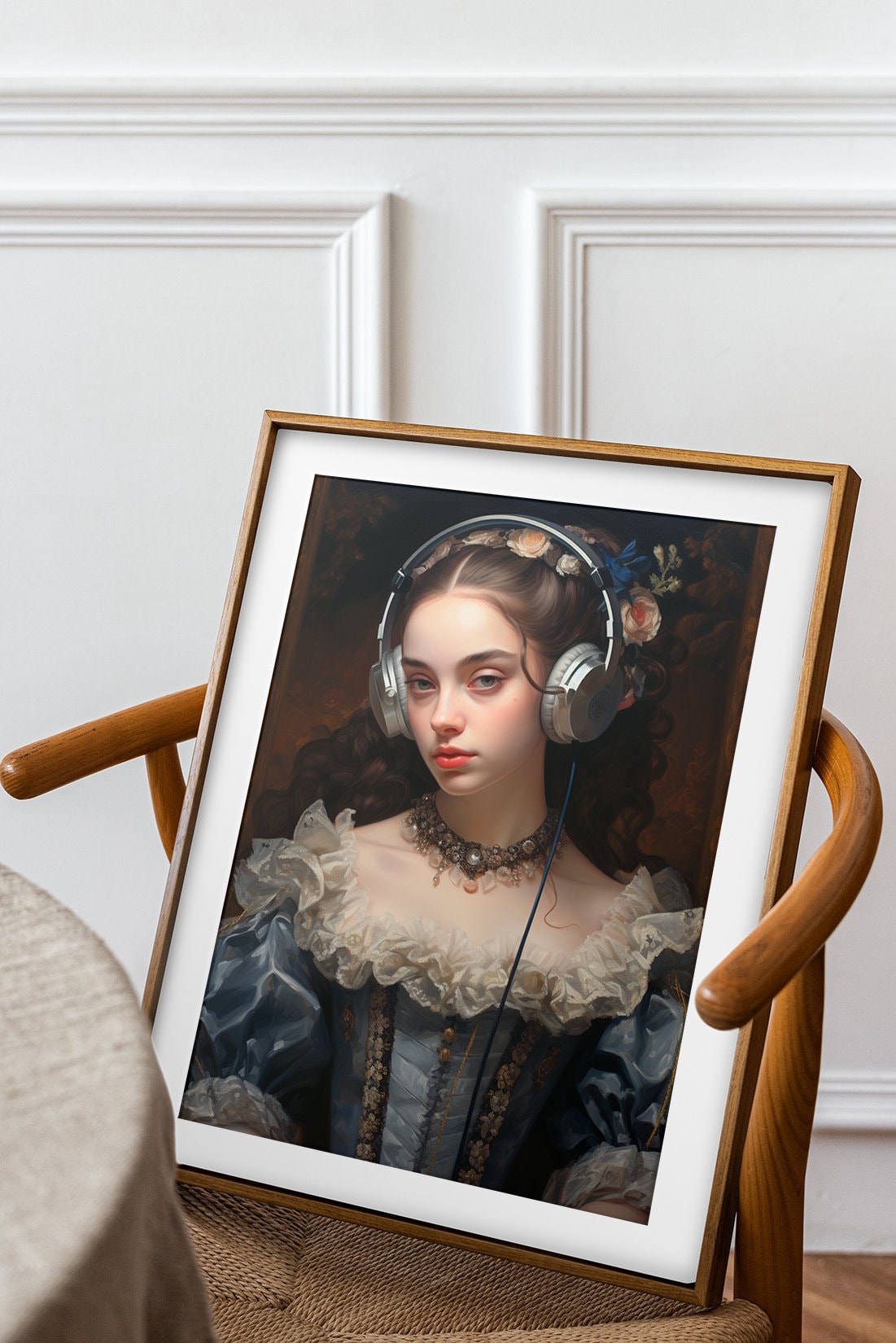 Printable Renaissance Girl Renaissance Poster Classic Art Print Digital ...