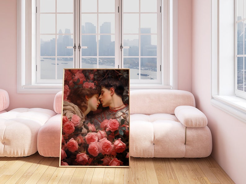Printable Renaissance Art Poster Digital Download Rococo Art Poster ...