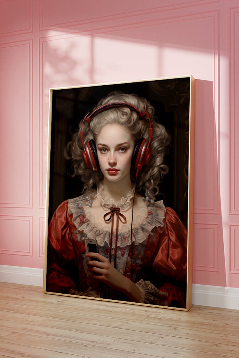 Printable Renaissance Girl Renaissance Poster Classic Art Print Digital ...