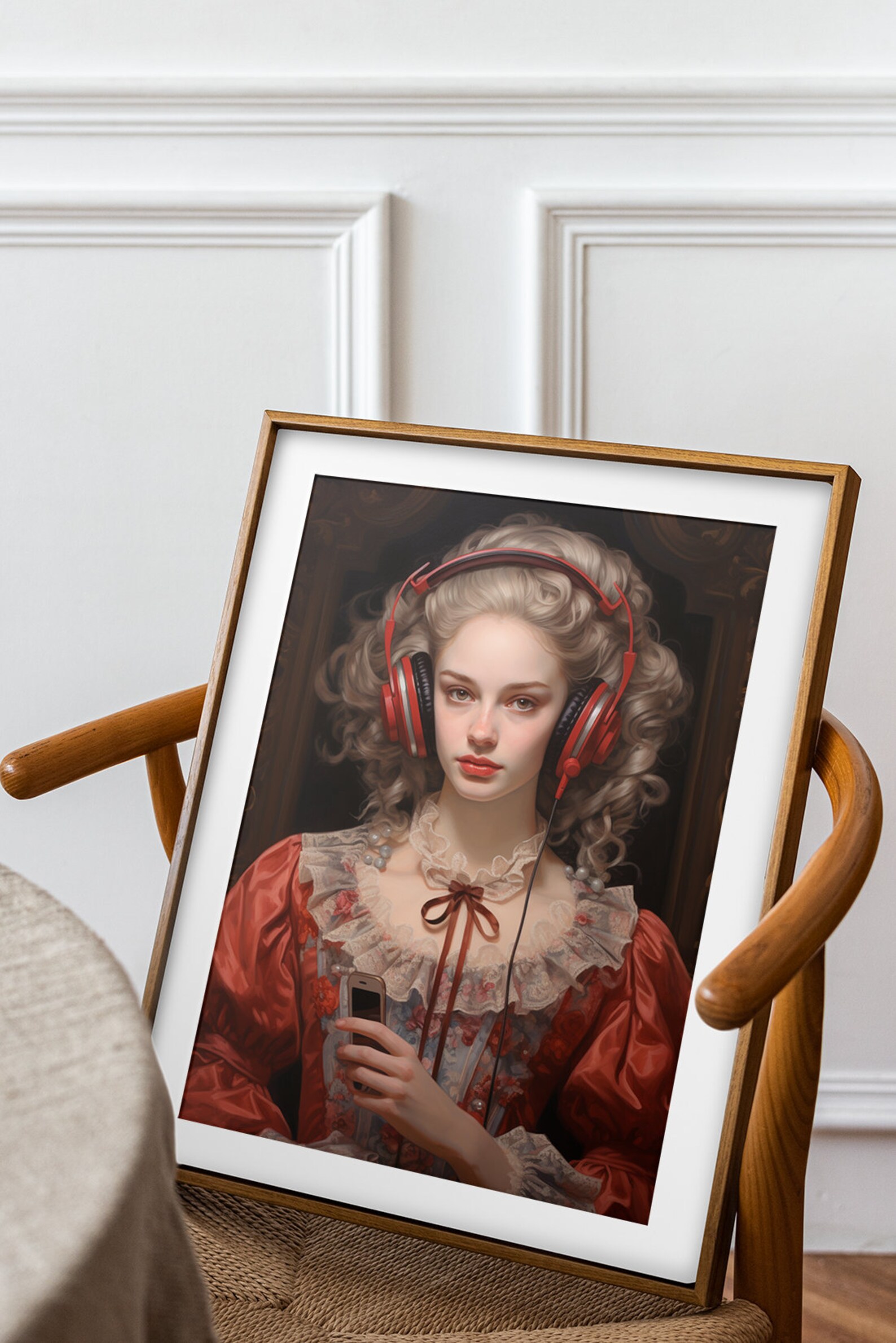Printable Renaissance Girl Renaissance Poster Classic Art Print Digital ...