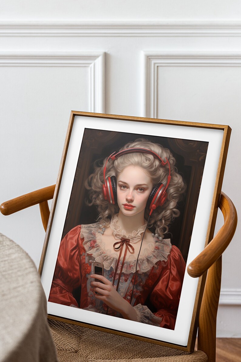 Printable Renaissance Girl Renaissance Poster Classic Art Print Digital ...
