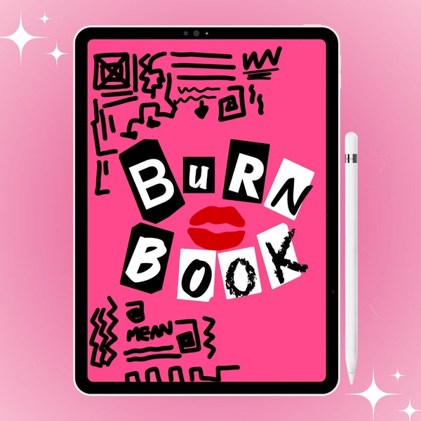 Burn Book Cover - Etsy