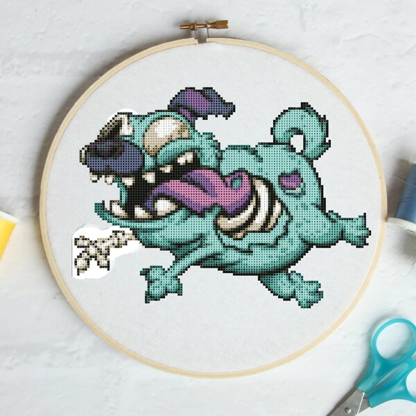 Zombie Cross Stitch - Etsy