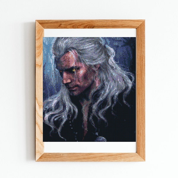Cross Stitch Patterns the Witcher - Etsy