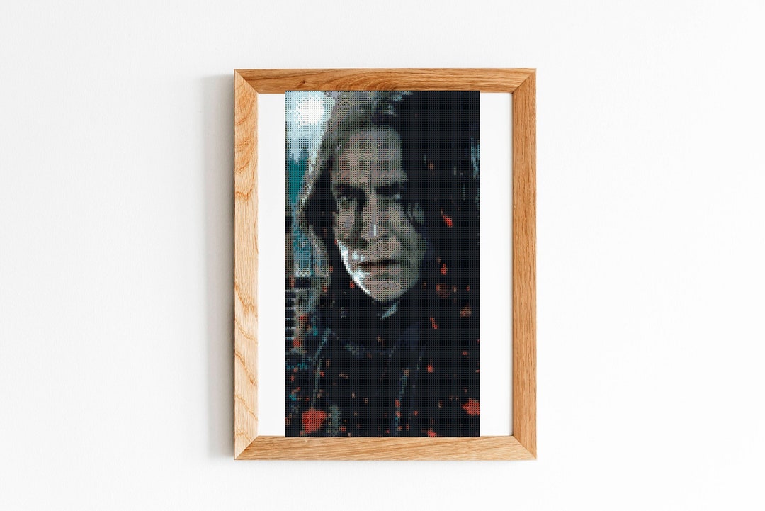 Severus Snape #P1601 Embroidery Cross Stitch Pattern Download ...