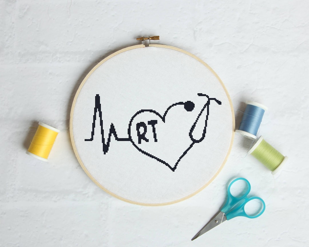 Respiratory Therapist Embroidery Cross Stitch Pattern Download ...